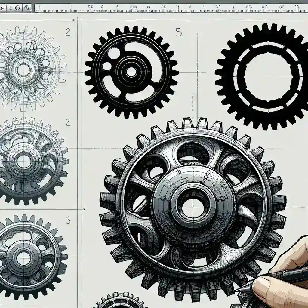How To Draw a Gear in Inkscape - Social Hub